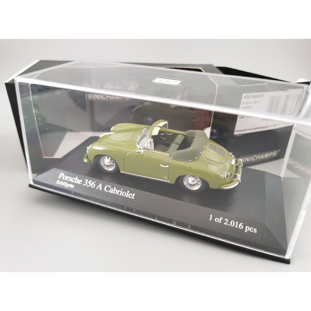 1/43 Porsche 356 Convertible Model, Mini Cut Produced.Rare Models Begin ...