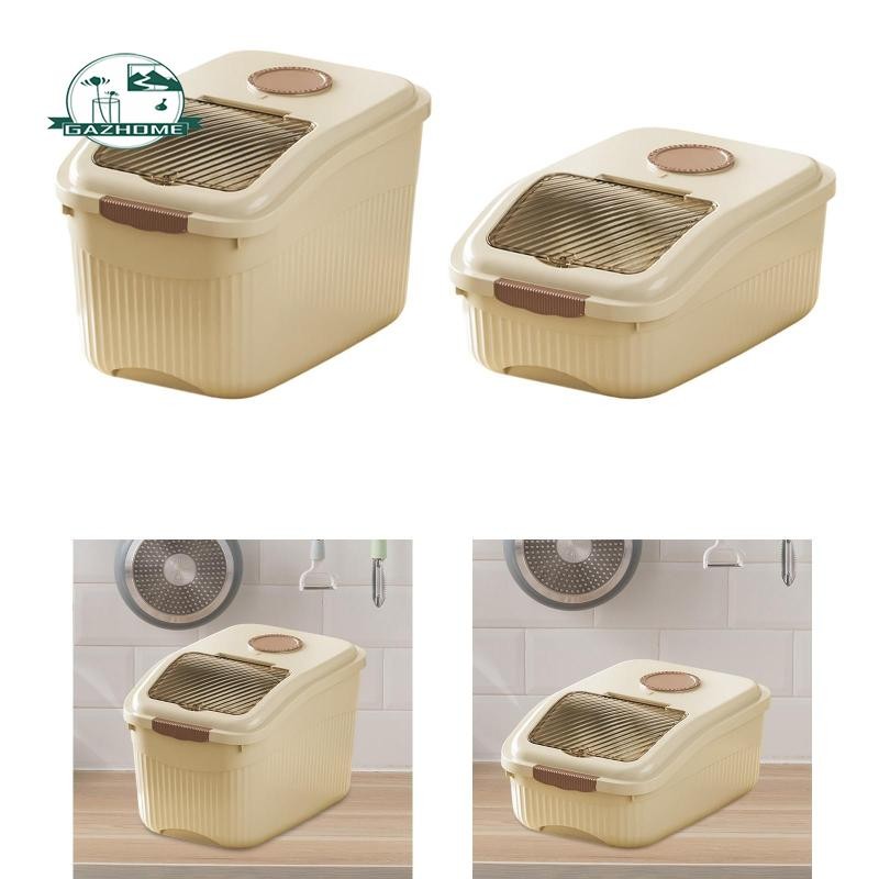 [Garende] Cereal Rice Container Organization Cereal Dispenser Bucket ...