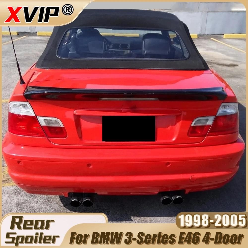 XVIP Glossy Carbon JDM Style Rear Spoiler For BMW 3 Series E46 Sedan ...