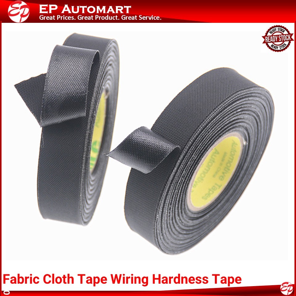 (EP AUTOMART) Fabric Cloth Tape Automotive Adhesive Tape Wiring Harness ...