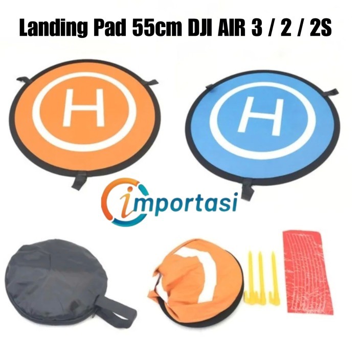 Landing Pad Folding Helipad 55cm DJI Air 3 3S Mavic Air 2 2S Take Off | Shopee Malaysia
