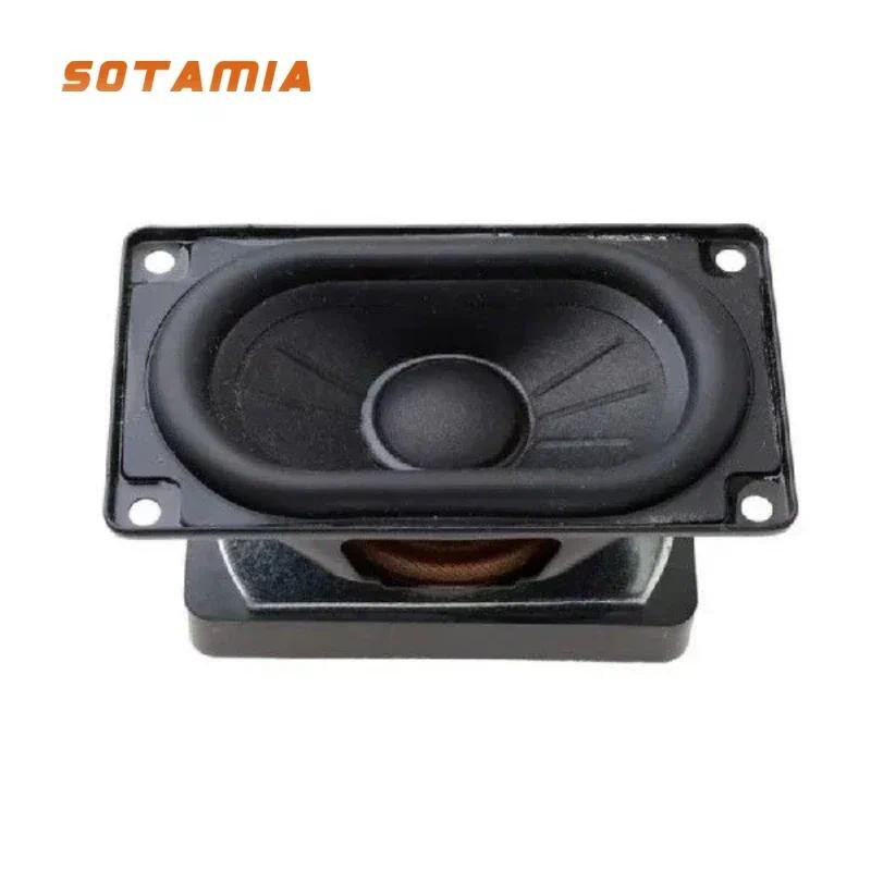 SOTAMIA 1Pcs Subwoofer Speaker 4480 8 Ohm 15W Rectangular Sound Blaster ...