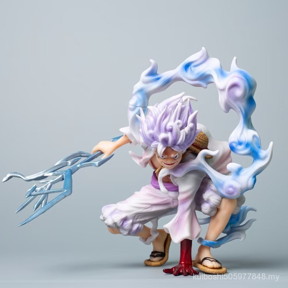 One Piece Sun God Nical Luffy Five-Speed Luffy Squatting Down Lightning ...