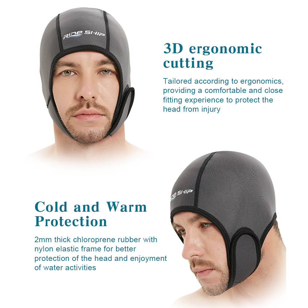 [Redkee.my] 2mm Neoprene Dive Hood Scuba Diving Hood Quick Dry Thermal ...