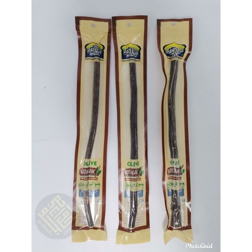 Kayu Miswak Zaitun Al Khair Olive Miswak Kayu Sugi Bersugi Berus Gigi ...