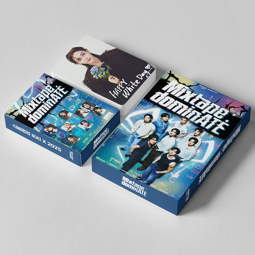 55pcs STRAY KIDS SKZ Mixtape dominATE Project Lomo cards 7th ...