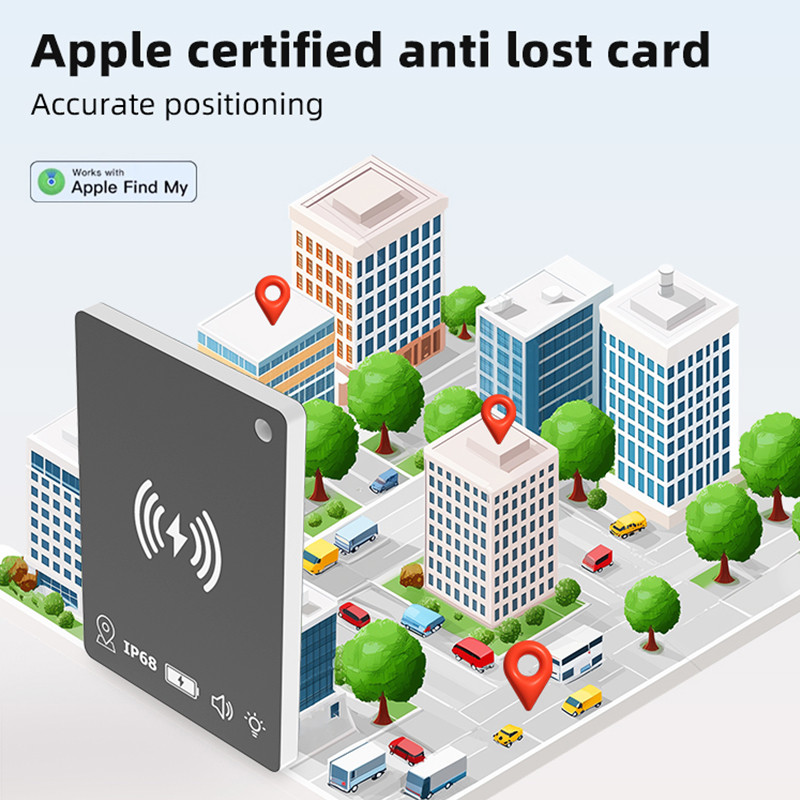 Find My Card Anti-loss Device Smart Wireless Global Tracking Positioning Anti-loss Device ...