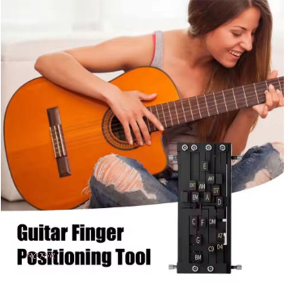 ROTUR Guitar Chord Trainer, One-key Chord Learning System Guitar Aid ...