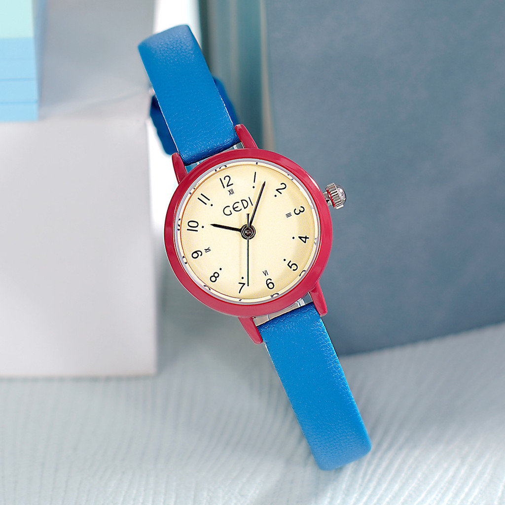 GEDI 31033 Simple Trendy Quartz Watch Belt Waterproof Classy Ladies ...