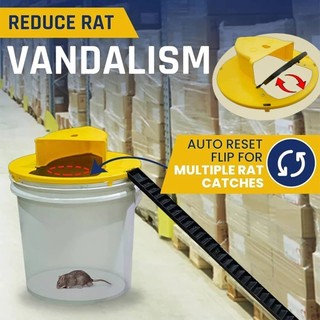 Flip mouse trap mouse trap automatic reset mouse trap indoor outdoor ...