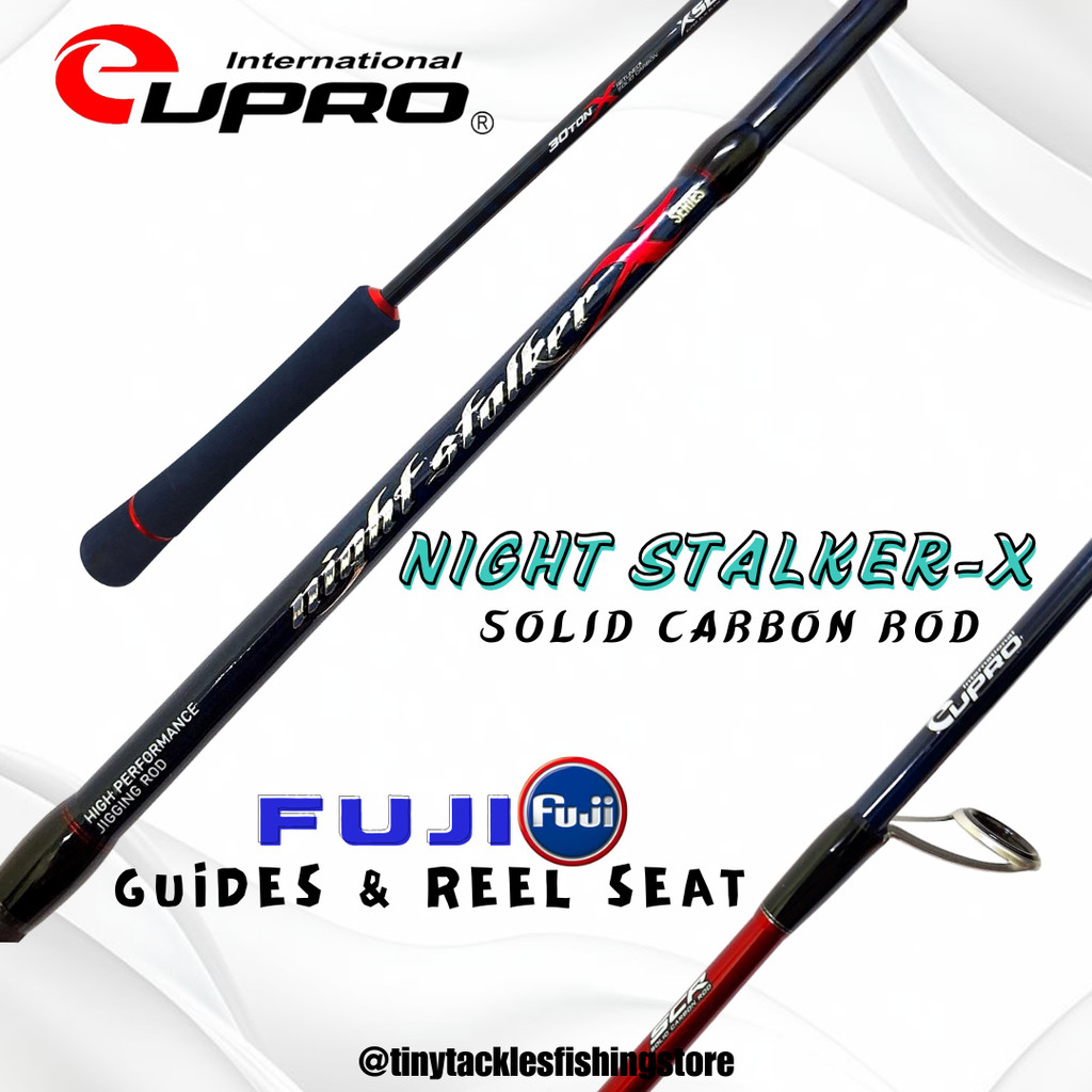 EUPRO NIGHT STALKER X SOLID CARBON JIGGING ROD | Shopee Malaysia