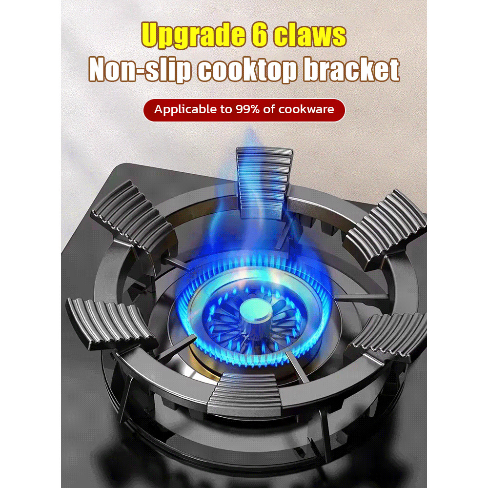 Universal Gas Stove Support Rack Energy Saving Windproof Cover Cast ...