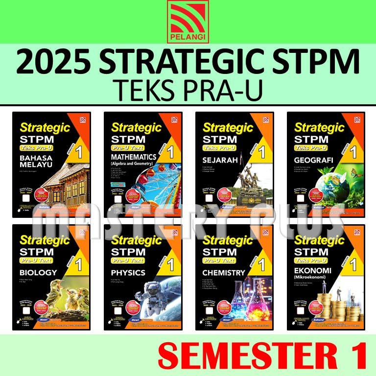 STRATEGIC STPM TEKS PRA-U SEMESTER 1 ( PRE-U TEXT ) PENGGAL 1 | MUET MY WAY Buku Rujukan STPM ...