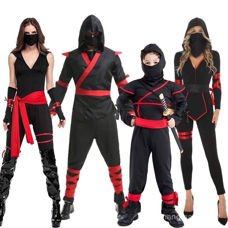 Ninja Costume Adult Female Masked Warrior Costume Budo Warrior Cosplay Costume Dongying Silver ...