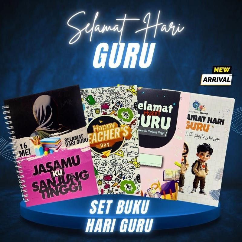 Buku Nota Selamat Hari Guru / Teachers Day Notebook / Teachers Day Gift ...