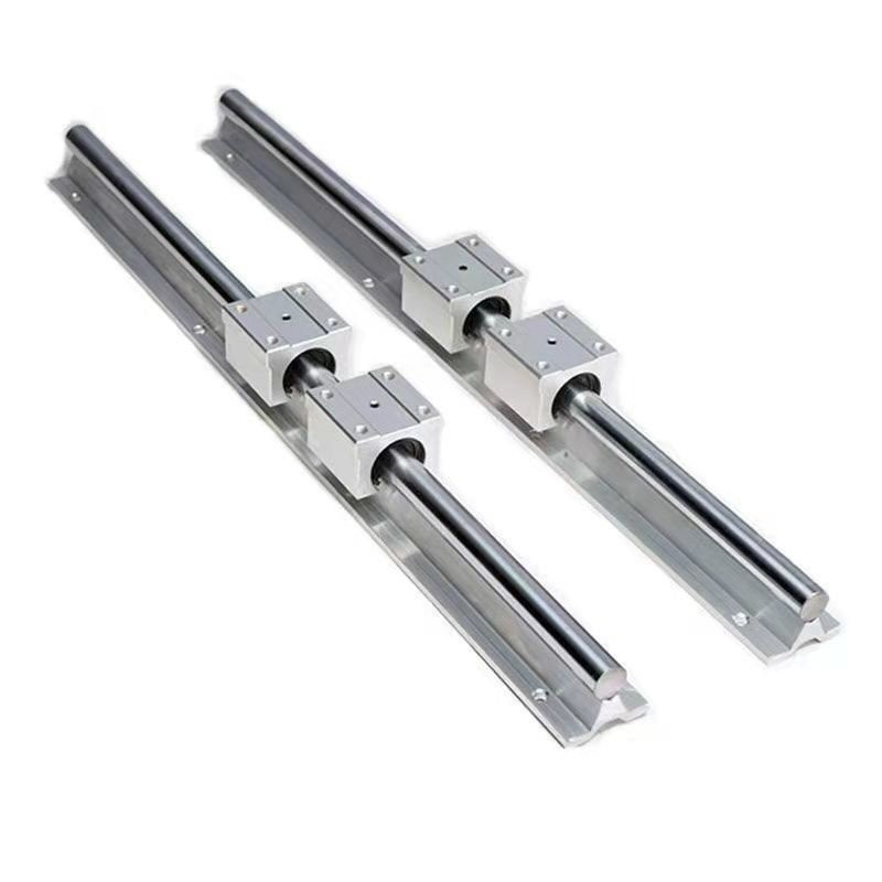 SBR Aluminum Support Optical Shaft Heavy-Duty Slide Rail Straight Guide ...