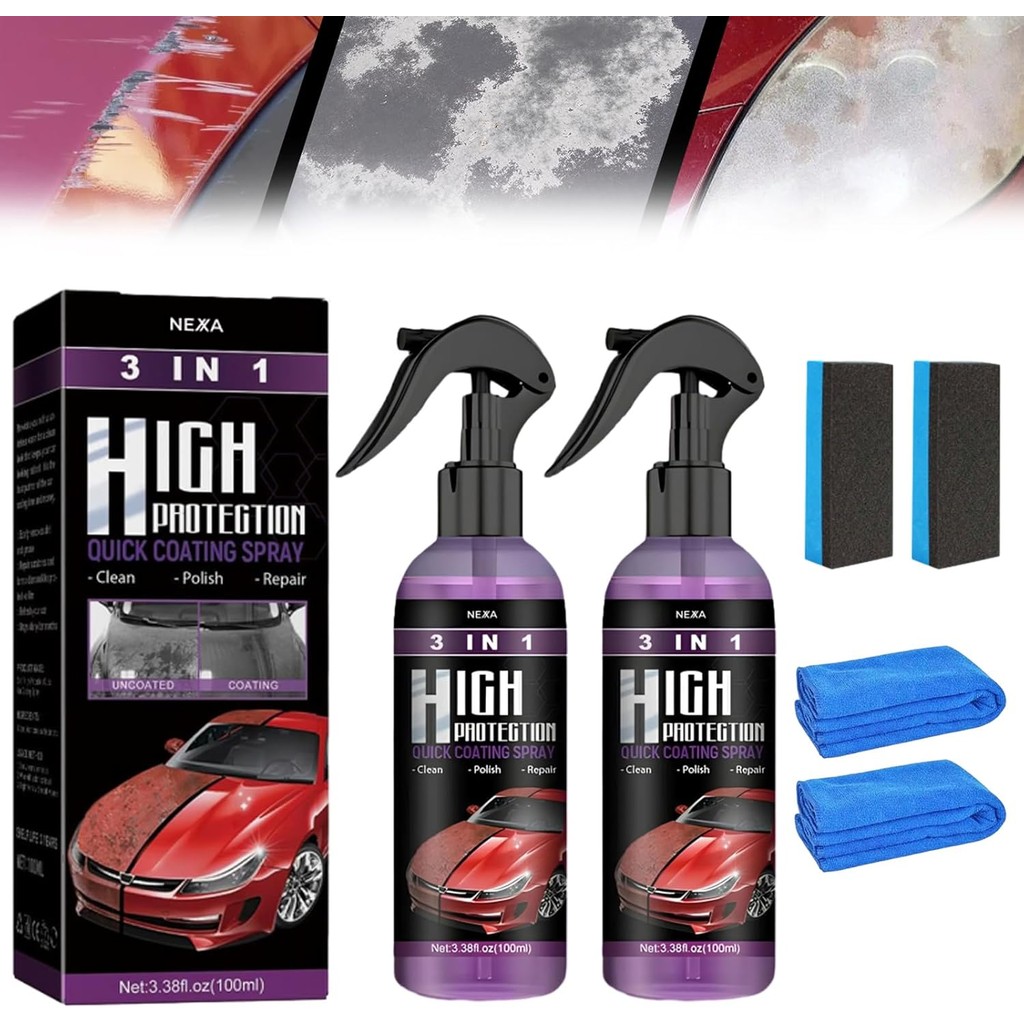 Turbo Shine Nexa, 2025 Naik Taraf 3 dalam 1 Semburan Cat Kereta Cepat ...