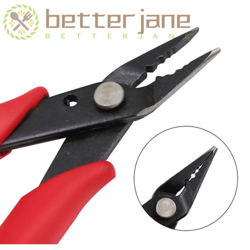 BETTER-JANE Jewellery Bead Setting Pliers, Red Rubber American-style ...
