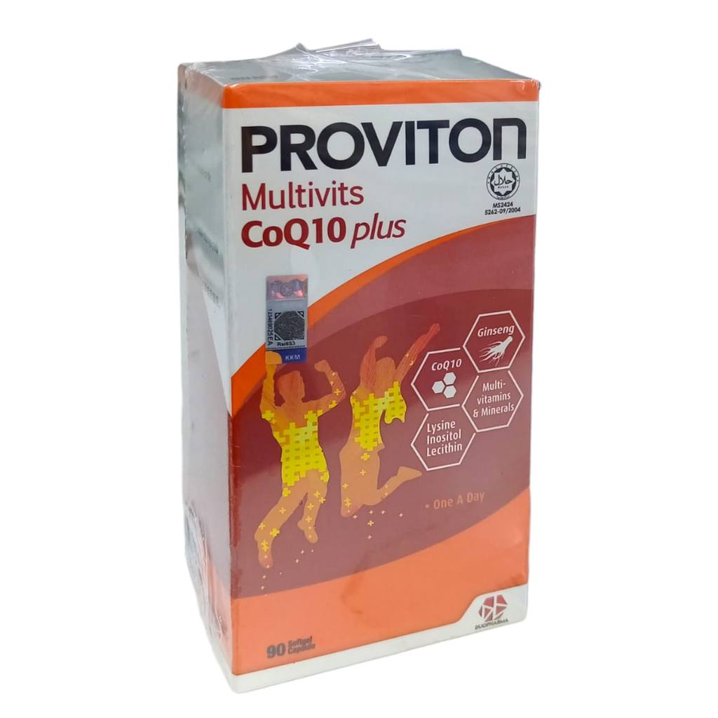 PROVITON MULTIVITS COQ10 PLUS 90'S (EXP:07/2027) | Shopee Malaysia