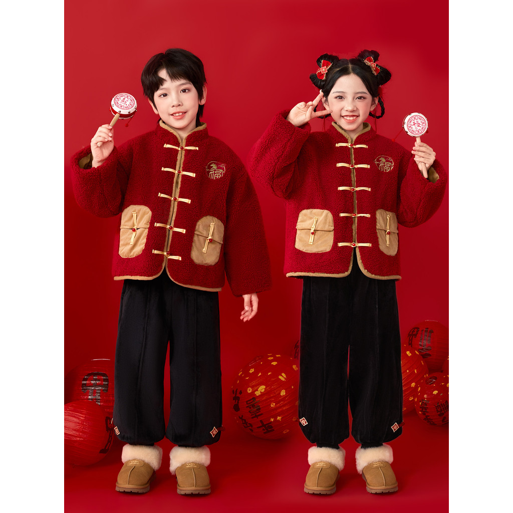 New Year s Day New Year s Eve Clothes Girls 39 Hanfu Winter Thickened ...