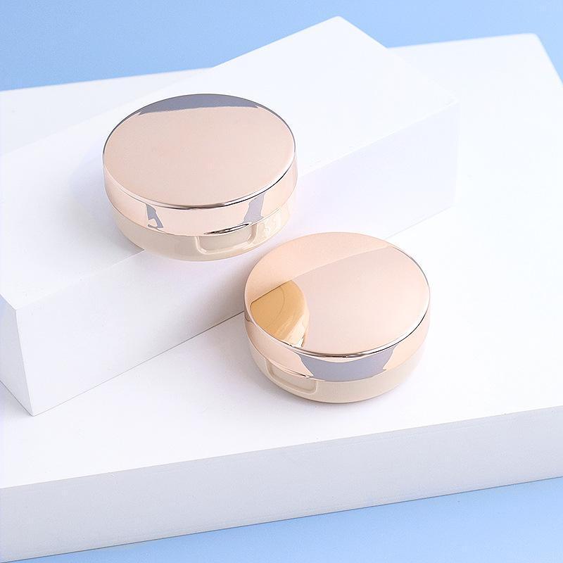 [SME] Rose Gold Mini Empty Air Cushion Puff Box Portable Cosmetic ...