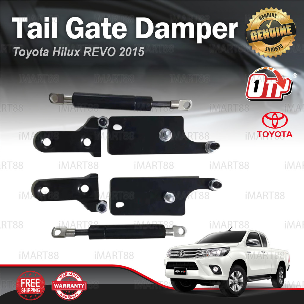 OTP Toyota Hilux Revo Rouge 2015-2020 Rear Tailgate Board Door Gas ...