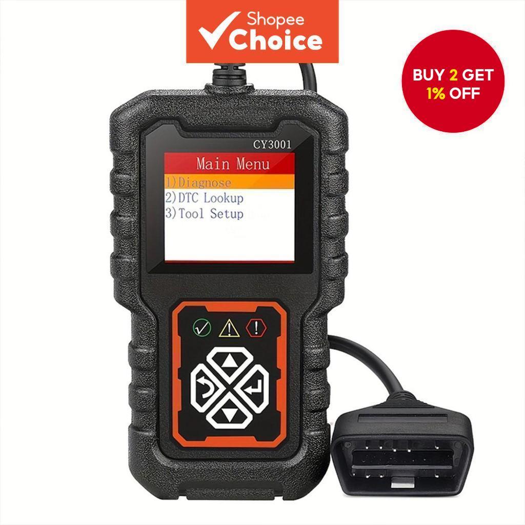New CY3001 universal OBD II scanner for automotive engine fault codes ...