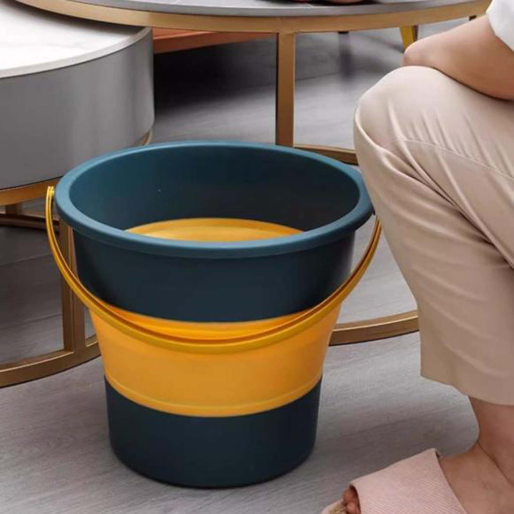 Portable Folding Bucket Multifunctional Tangki Silikon Thickened ...