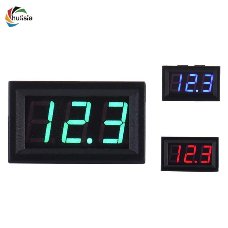 [chulisia] 0.56'' 2 Wires DC 5-120.0V LED Panel Digital Display Voltage ...