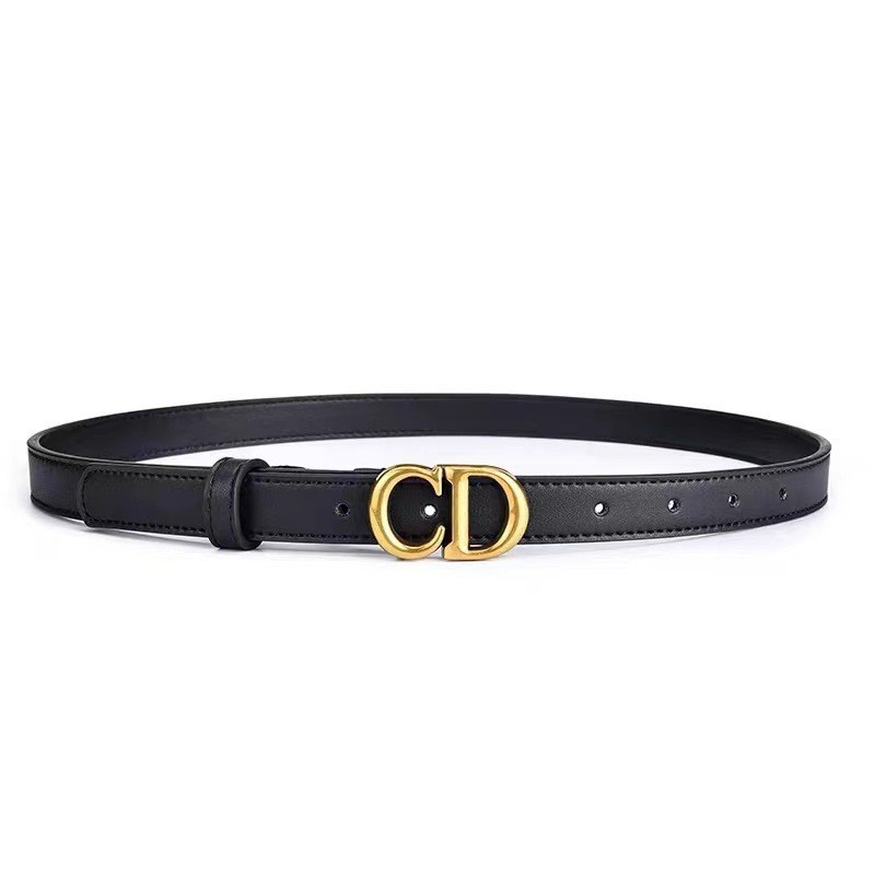 Y51V6 DIOR CD Belt Letter Girls Casual Simple All-Match Fashion Men ...