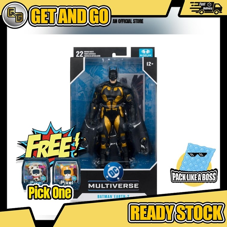 [Ready Stock] McFarlane DC MULTIVERSE 7IN BATMAN EARTH 2 EARTH 2 ...