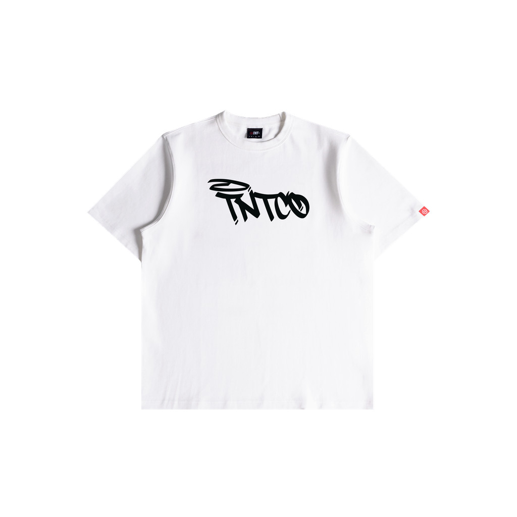 TNTCO Waffle Logo Tee (White) | Shopee Malaysia