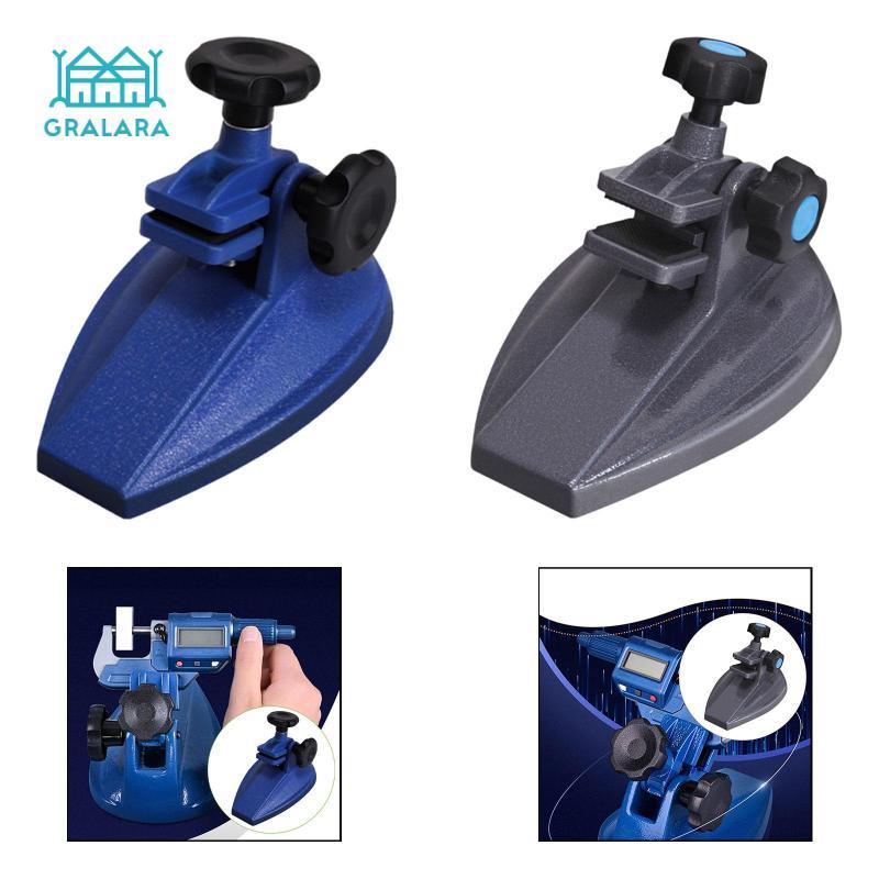 Gralara Micrometer Stand Holder with Clamping Knobs, Adjustable Angle ...