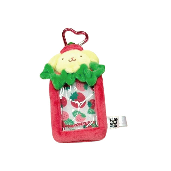 Sanrio Card Holder With Lock Ring/Pudding Dog/Strawberry News eslite ...