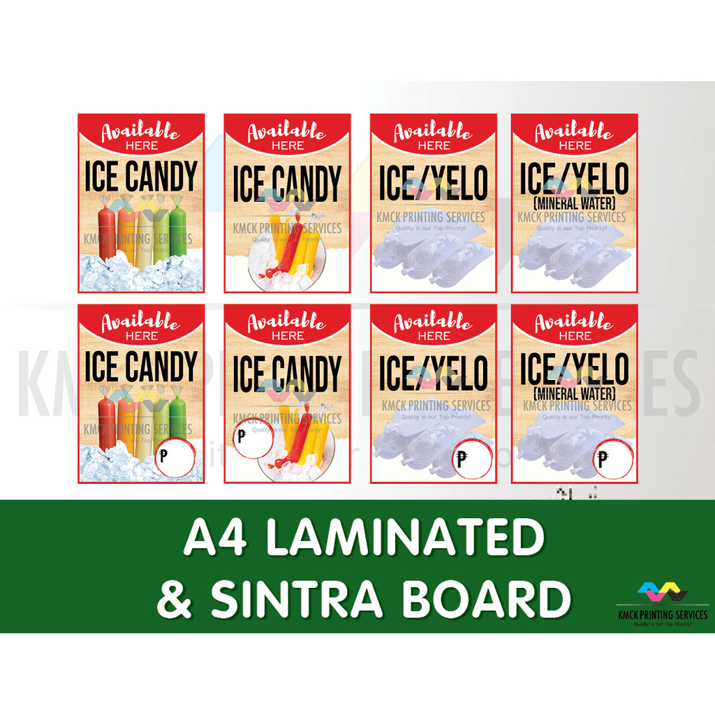Available Here ICE CANDY, ICE YELO, GRAHAM DE LECHE, GRAHAM FLOAT ...