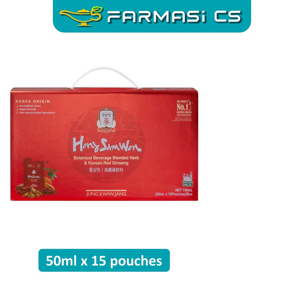 PROMO Jung Kwan Jang Hong Sam Won Blended Herb & Korean Red Ginseng ...