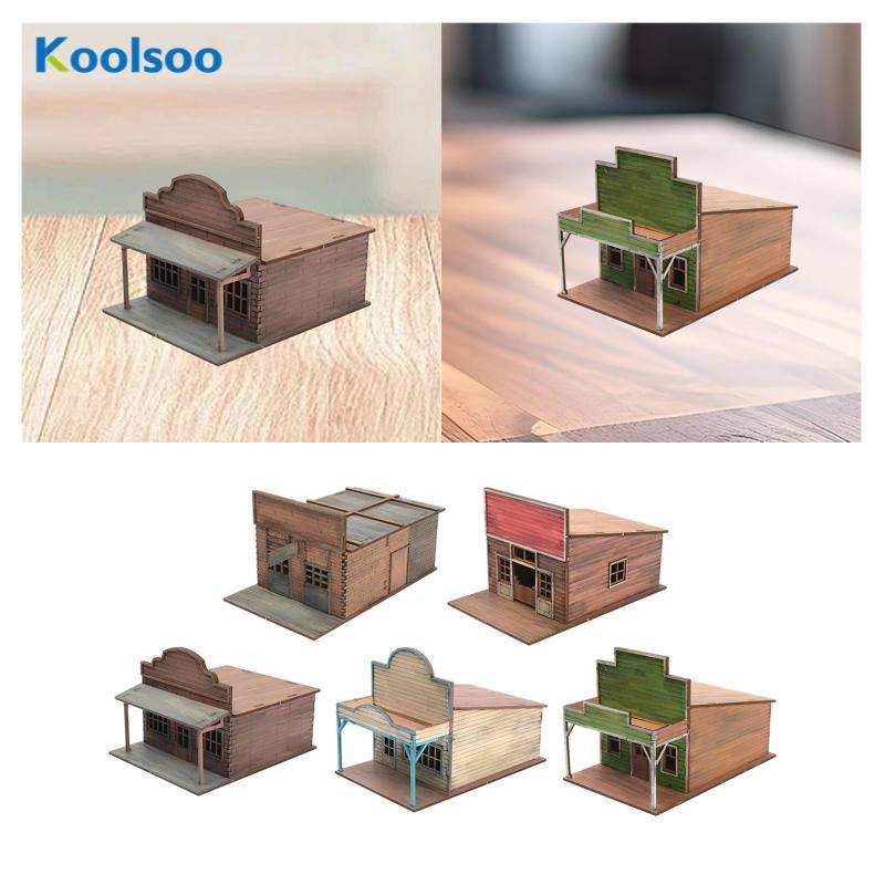 Koolsoo City Model Kit in 1:72 Scale, 3D Wooden Puzzle for Adults, DIY ...