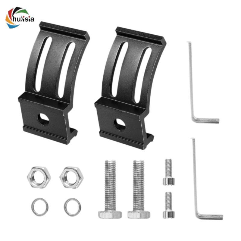 [chulisia] 2Pcs LED Lights Bar Mounting Brackets Universal Base Sturdy ...