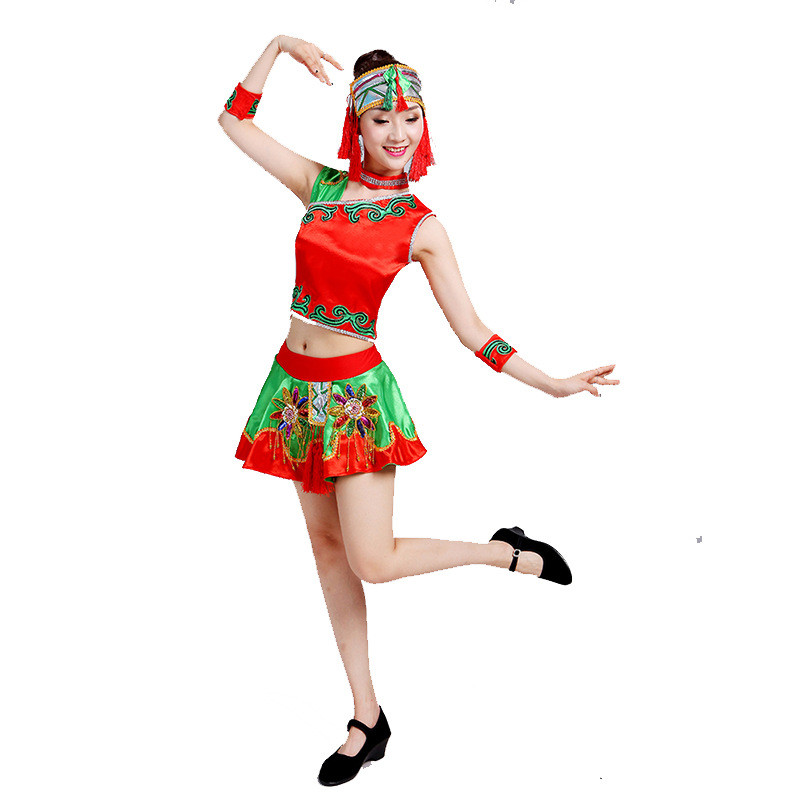 Yunnan Ethnic Dance Costume - Miao, Dong & Yao Styles for Adult Women ...