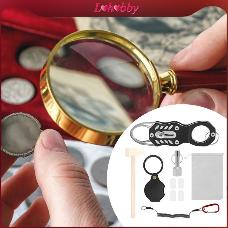 Lohobby Pocket Coin Ping pinger Tester Kit, Gold Silver Coin Ping ...