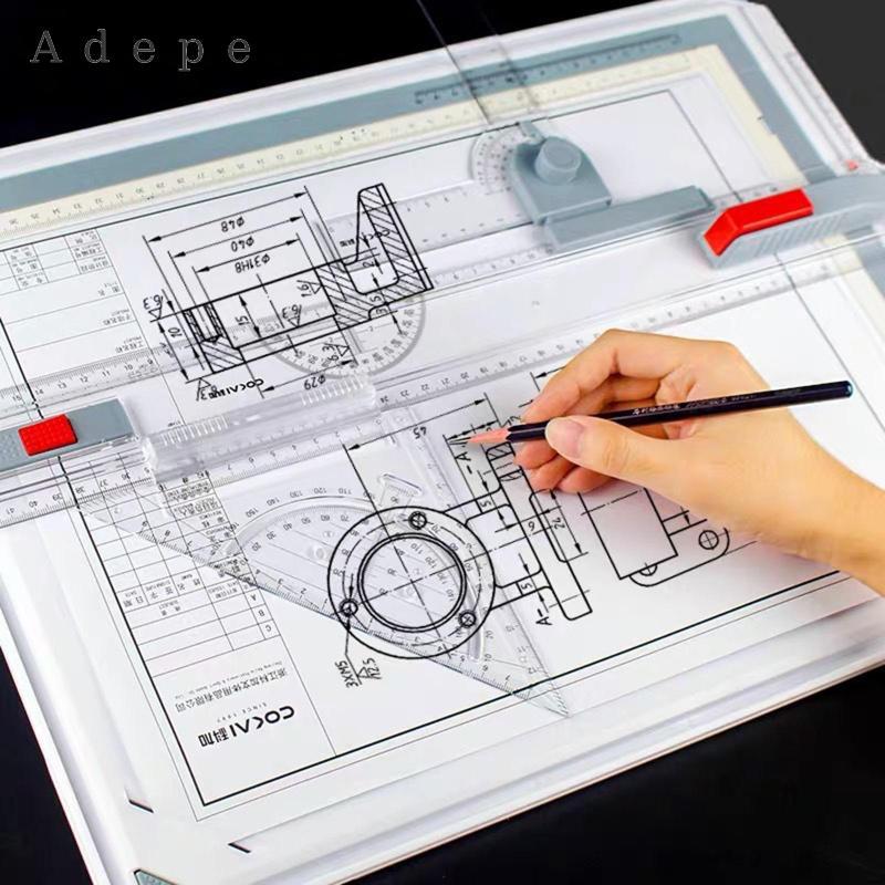 [Adepe] Technical Drafting Table A3 Parallel Motion Adjustable ...