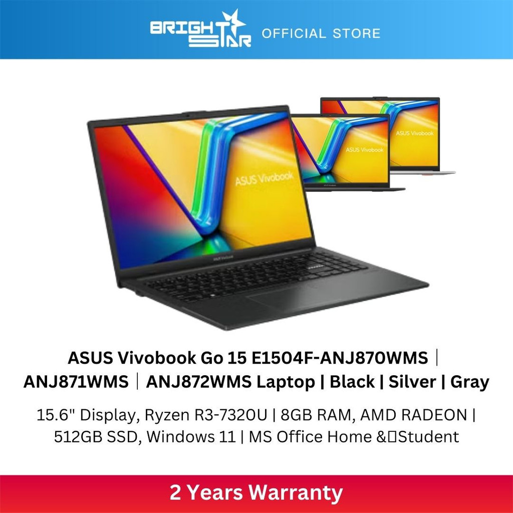 ASUS Vivobook Go 15 E1504F-ANJ870WMS/ANJ871WMS/ANJ872WMS Laptop -15.6 ...