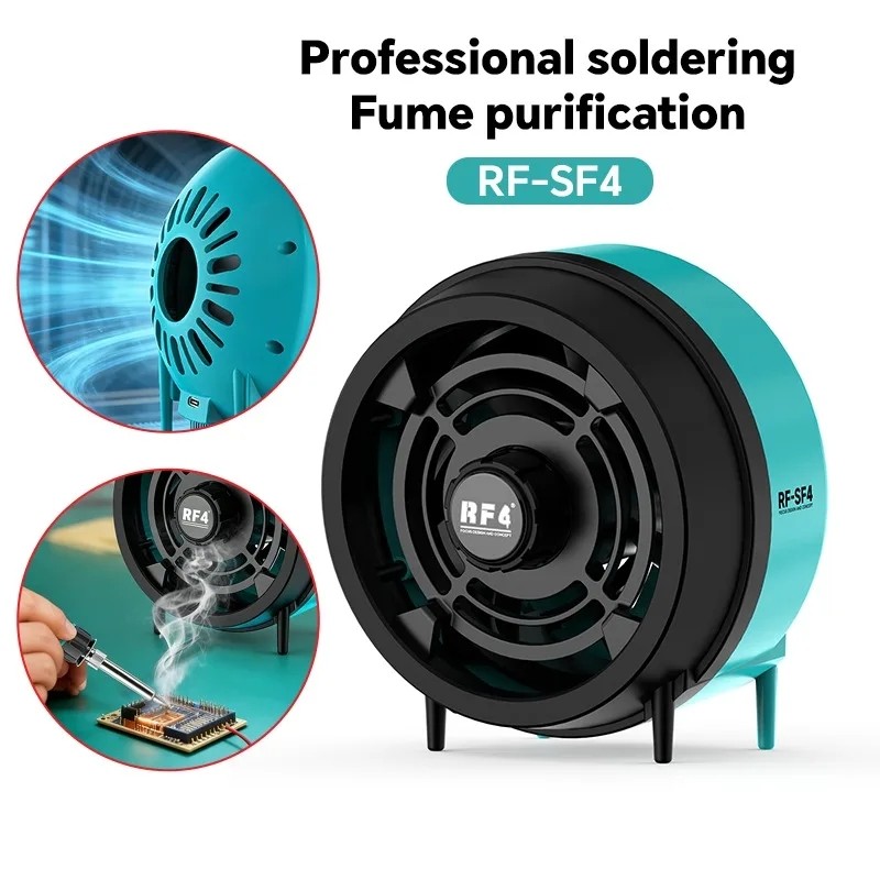RF4 RF-SF4 Smoke Exhaust Fan Endless Wind for Motherboard Fast Heat ...