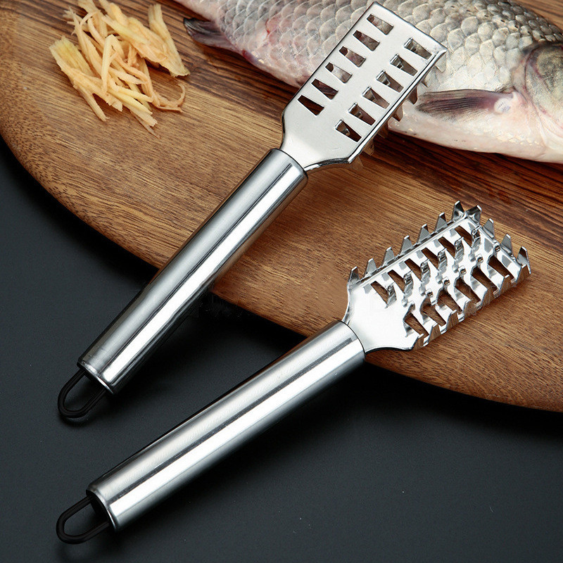Stainless Steel Fish Scale Remove Scale Scraper Fish Kill Fish Scraper ...