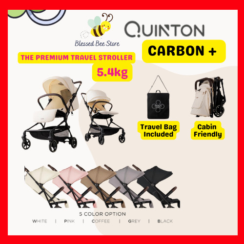 Quinton CARBON+ Stroller (Carbon Fiber Ultra LightWeight Cabin Friendly ...