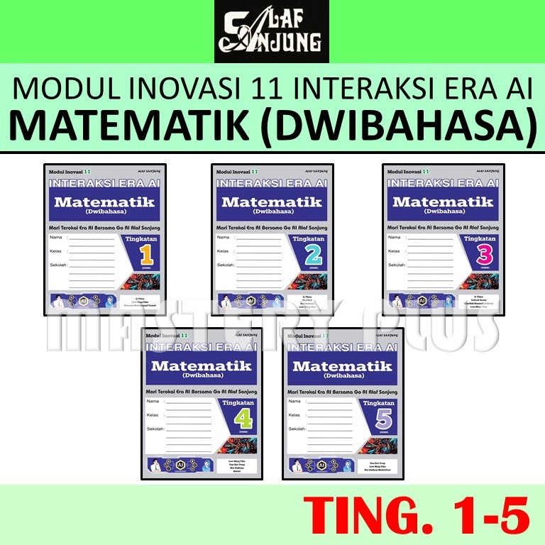 MODUL INOVASI 11 INTERAKSI ERA AI MATEMATIK (DWI) TINGKATAN 1 2 3 4 5 ...
