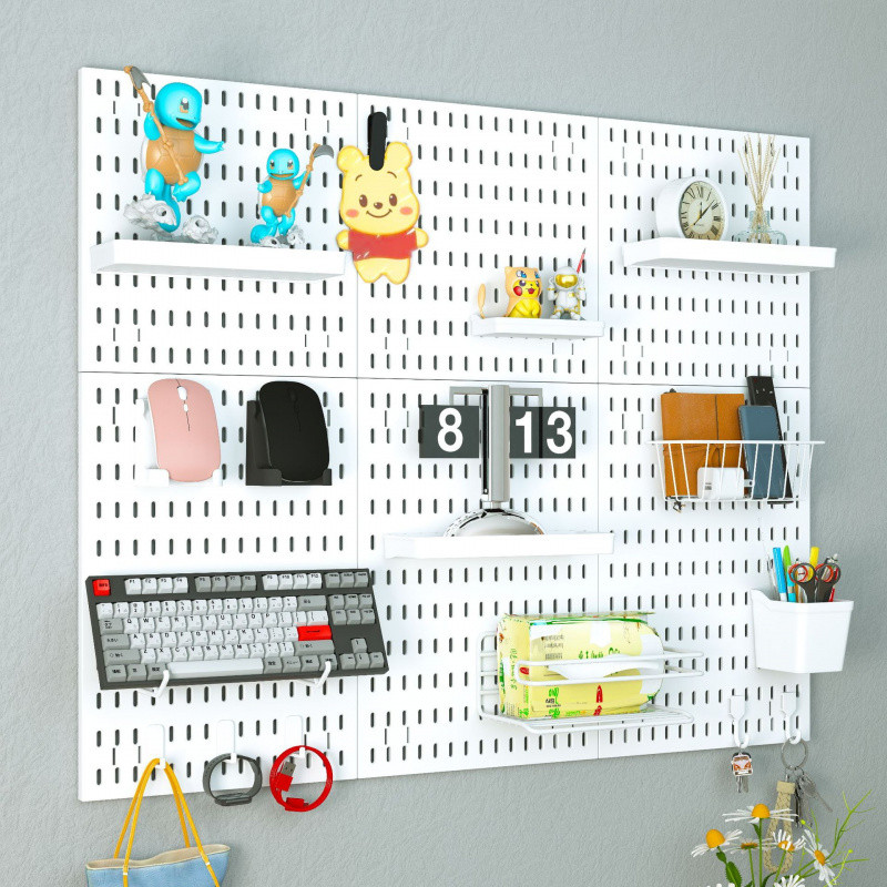 Hole Board Whole Board DIY Storage Rack Entrance Kitchen Study Display ...