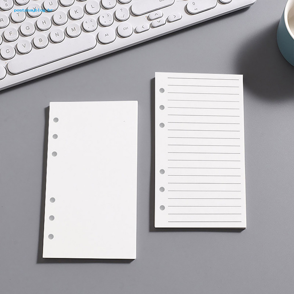 Loose Leaf Paper Inserts High-quality Planner Inserts 120 Sheets A6 ...