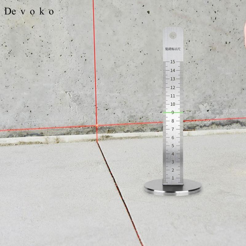 Devoko Equal Height Ruler Stainless Steel Carpentry Ceiling Floor Tile ...