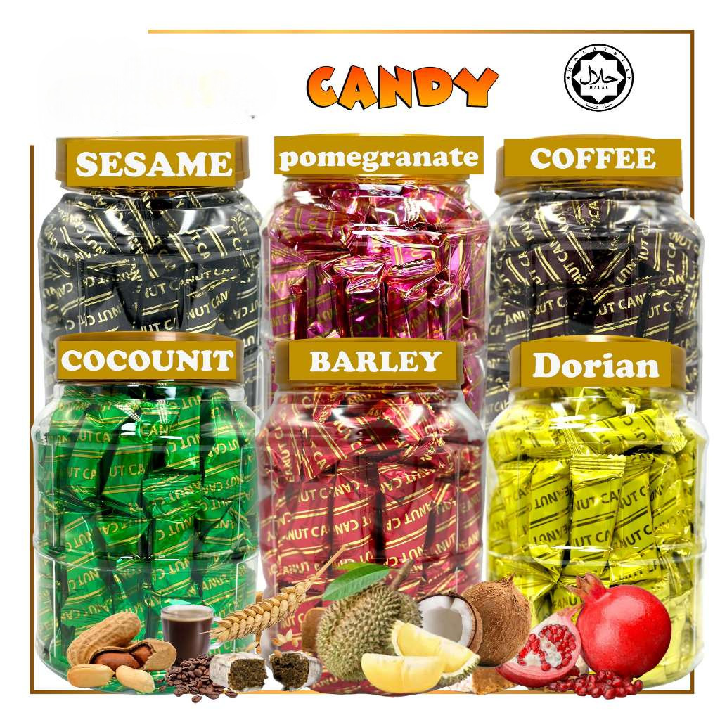 Peanut Kacang Tumbuk Candy (250G 500G 1KG 2KG) | PEANUT CANDY BARLEY ...